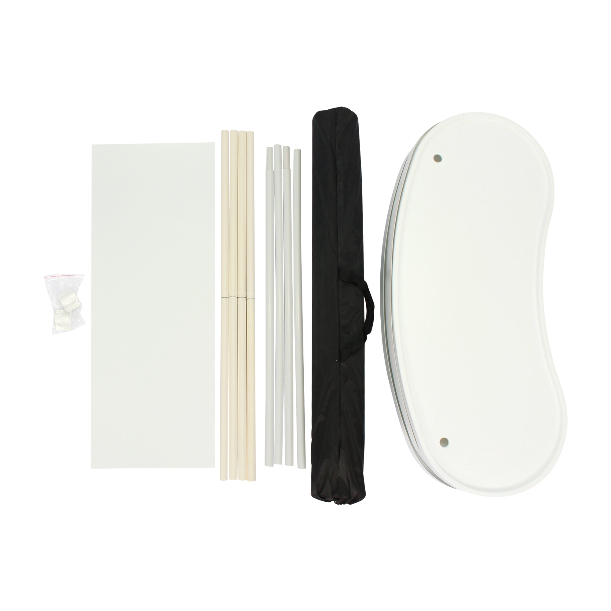 Stand Counter Publicitario Plastico Ovalado MB-001 – Amplivisual